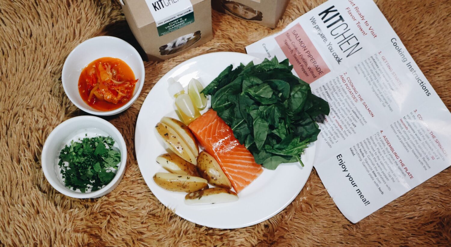 Kitchen Chef-Kits: They Prepare, You Cook; A Convenient Way To Cook