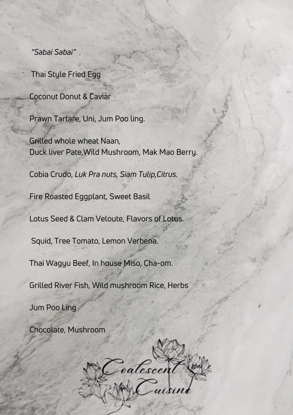 Samlor Restaurant Open Doors with Redefining Thai Food Series - Bangkok ...