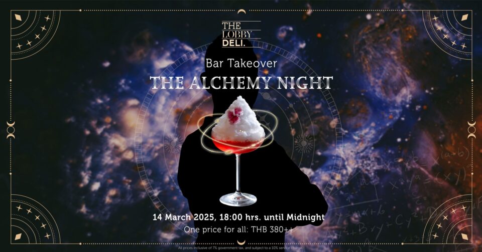 Bar Takeover - The Alchemy Night - Bangkok food guide | Bangkok Foodies